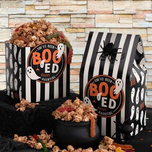 Spooky Chocolate Popcorn Box Halloween Popcorn Treats USA