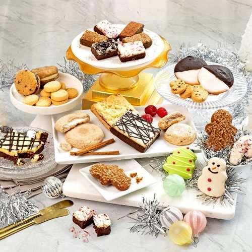 Bakery Bliss Wonderland Hamper - Gourmet Christmas Cookie Hamper Online USA